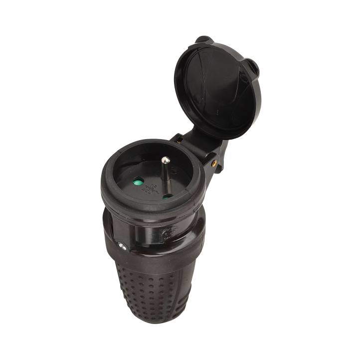 EU Mains plug - 2-pole Socket, with earth